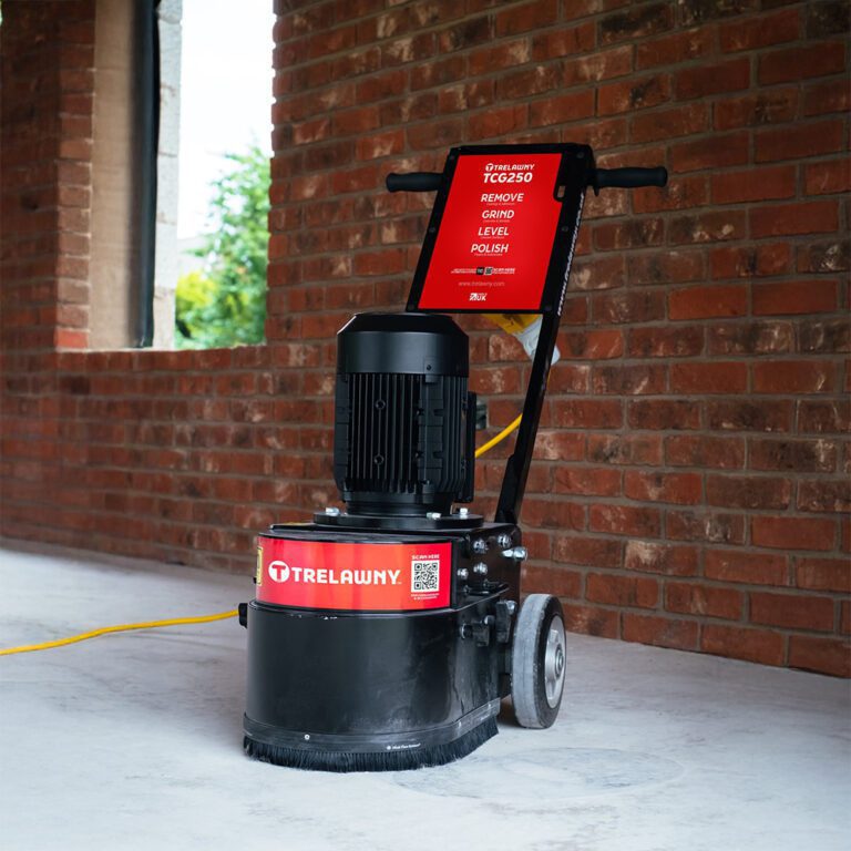10" Electric Concrete Floor Grinder & Polisher TCG 250 - CS Unitec